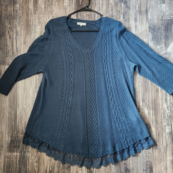 Margeaux & Ellie | Sweaters | Margaux Ellie Knit Top | Poshmark